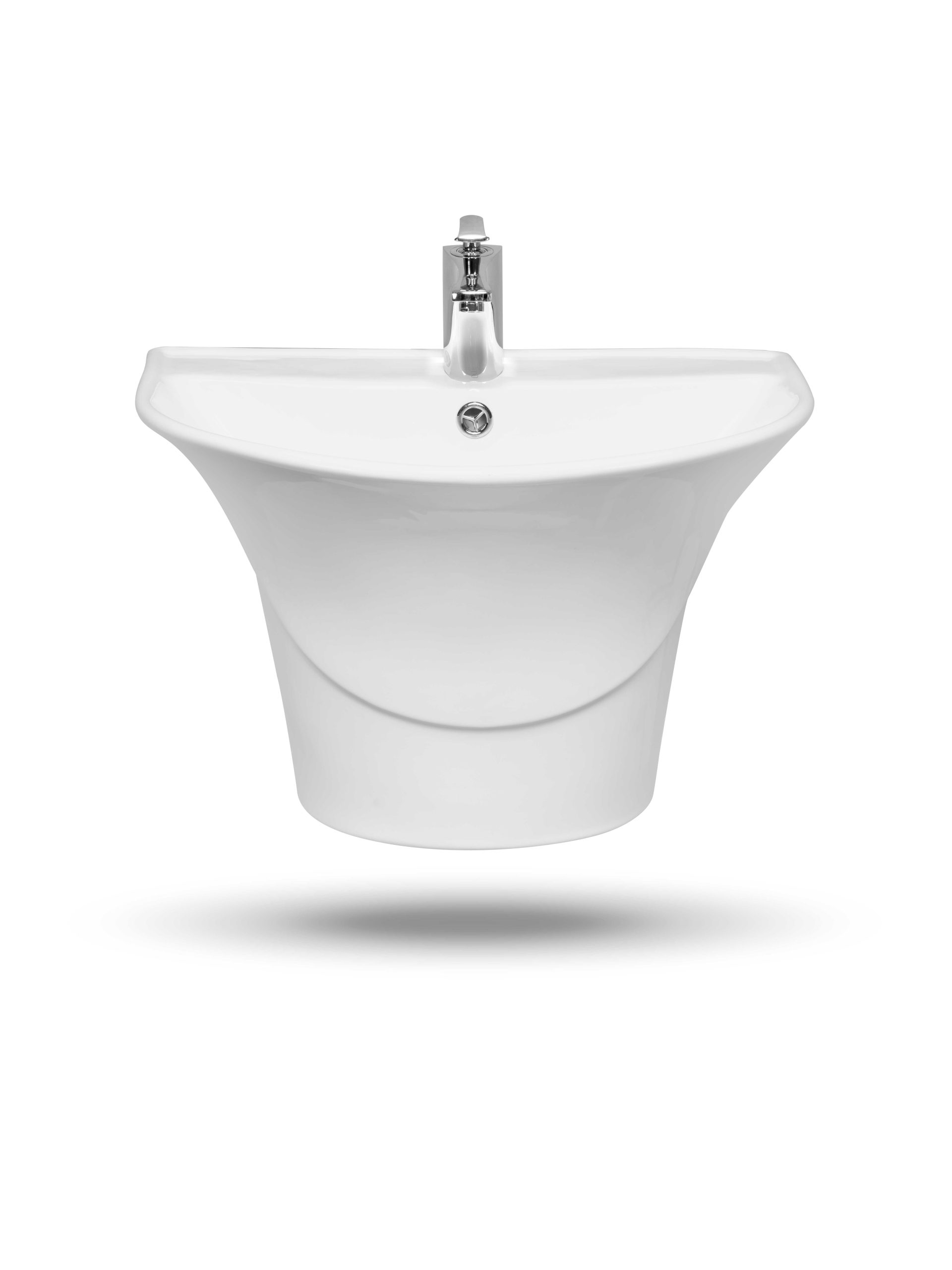 Rima model half-pedestal washbasin – شرکت چینی بهداشتی پارس سرام