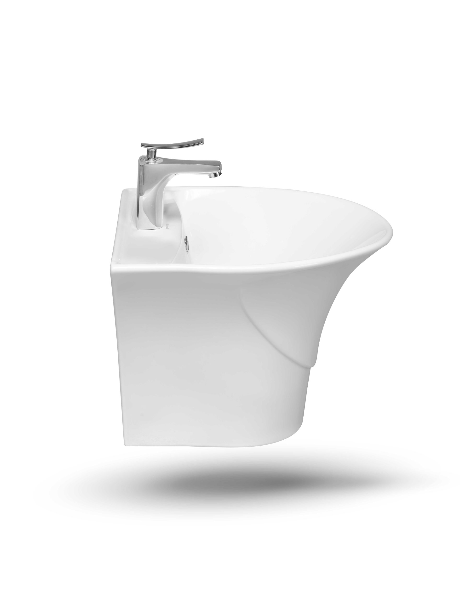 Rima model half-pedestal washbasin – شرکت چینی بهداشتی پارس سرام
